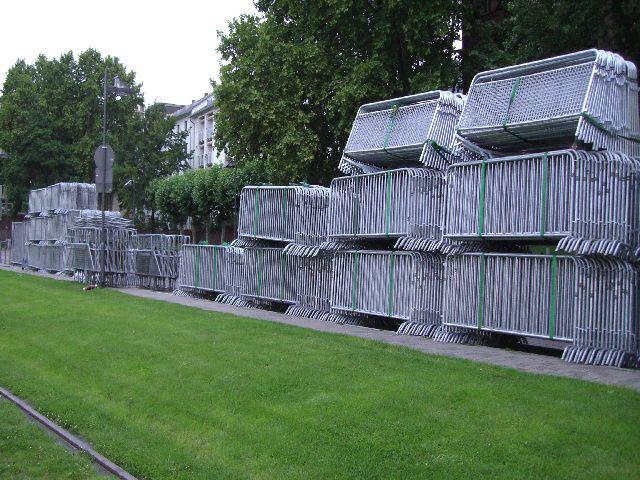 Absperrungen Absperrgitter Schutzgitter