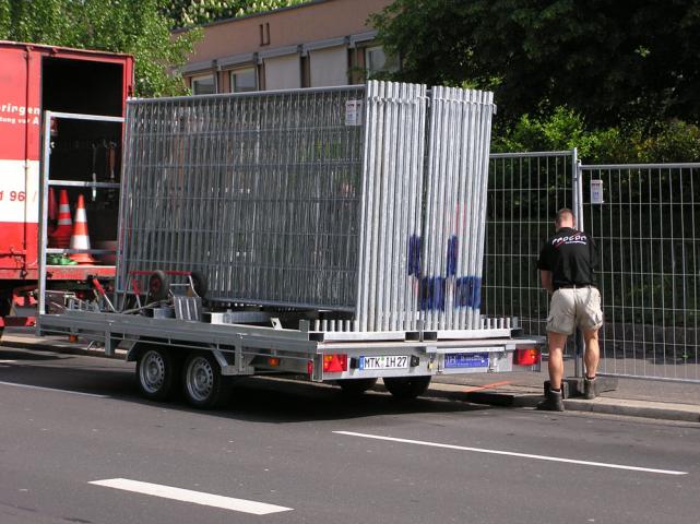 Bauzaun Baustellenabsicherung Sichtschutzzaun