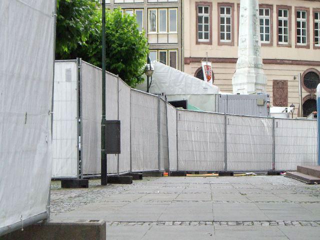 Bauzaun Baustellenabsicherung Sichtschutzzaun
